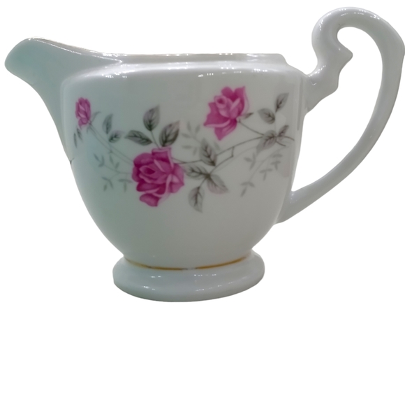 fine china | Kitchen | Vintage Tangshan Fine Bone China Creamer White ...